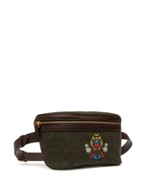 Bally Alpine Flower-embroidered Belt Bag