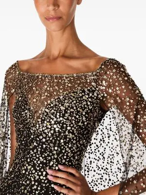 Jenny Packham Roman Maxi Dress - Black