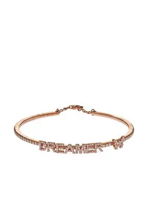 JEWELS AFICIONADO 18kt Rose Gold Diamond Bracelet - Pink