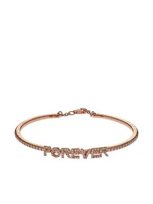 JEWELS AFICIONADO 18kt Rose Gold Diamond Bracelet - Pink