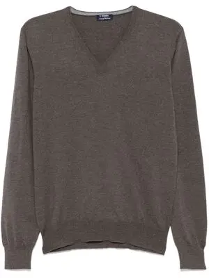 Barba Napoli V Neck Knitwear For Men