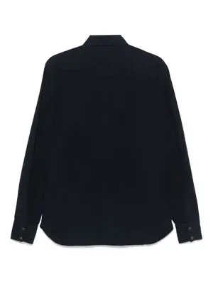 BARBA NAPOLI Corduroy Shirt - Blue