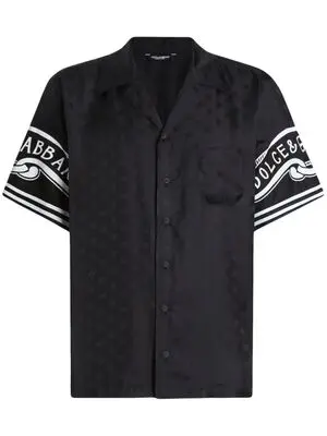 Dolce & Gabbana Printed Silk Shirt