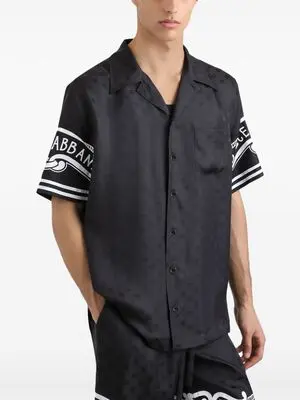 Dolce & Gabbana Printed Silk Shirt