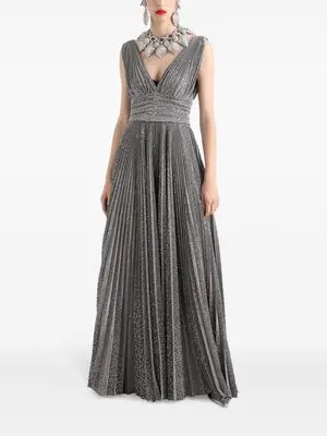 Dolce & Gabbana Plissé-effect Gown