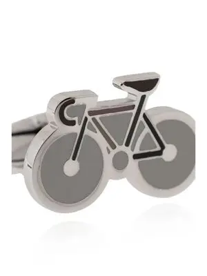 Paul Smith Bike Cufflinks - Silver