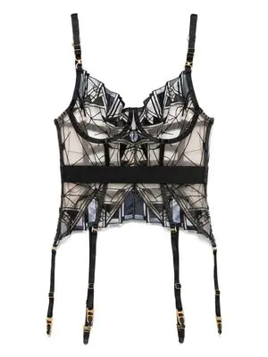 BORDELLE Cubism Corset - Black