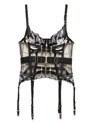 BORDELLE Cubism Corset - Black