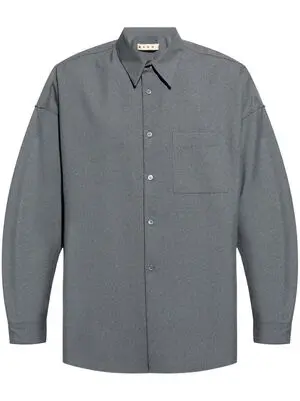 Marni Single Breasted Overshirts For Men