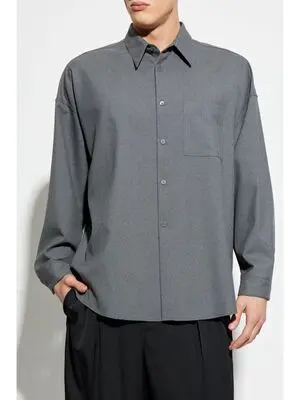 Marni Wool Shirt - Grey