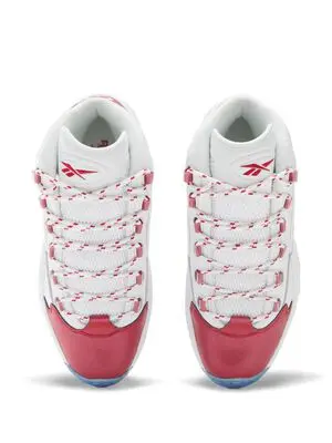 REEBOK Question Mid Lace-up Sneakers - White