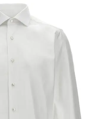 BARBA NAPOLI Cotton Shirt - White
