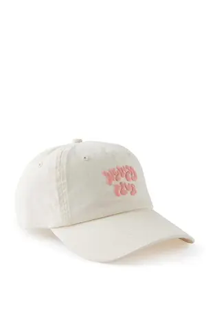 Cotton:on Active Graphic Cap Coconut Milk  Apricot