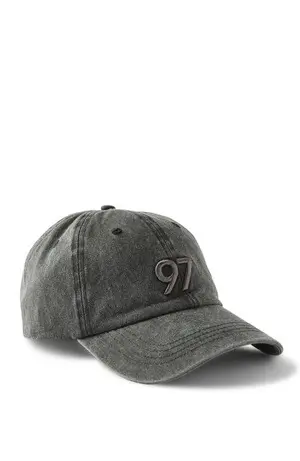 Cotton:on Active Graphic Cap - Washed Blk 97