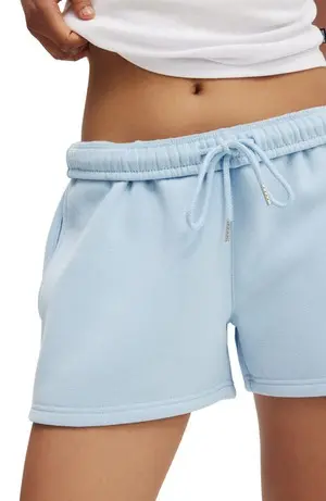 Cotton:on Active Plush Essential Gym Short Angel Falls