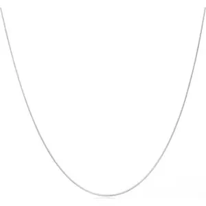 DONATELLO GIAN Name Sterling Snake Chain Necklace - Silver