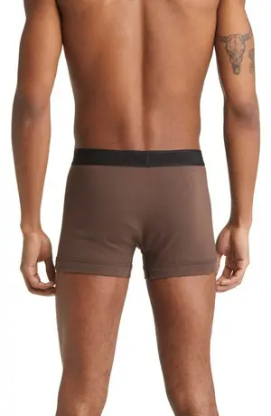 TOM FORD Cotton Stretch Jersey Boxer Briefs - Dark Brown