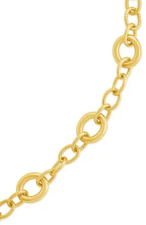Sterling Forever Carter Chain Bracelet - Gold