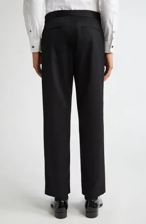 BODE Barathea Wool Tuxedo Trousers