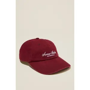 COTTON ON Cotton On Strap Back Cap Cranberry Avenue Studios