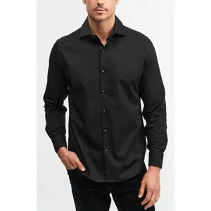 Robert Graham Waycross Jacquard Button-up Shirt - Black