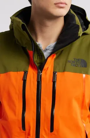 The North Face Snowsquall Insulated Jacket - Tnf Orange/forest Olive