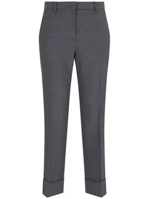Incotex Tailored Trousers With Pressed Crease