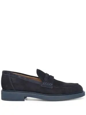 GIANVITO ROSSI Harris Loafers - Blue