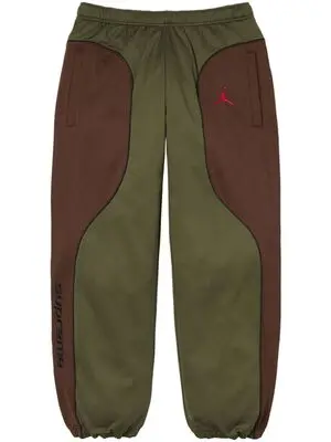 Supreme X Jordan Tricot Track Pants - Green