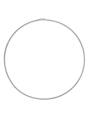 David Yurman Sterling Wheat Chain Necklace - Silver