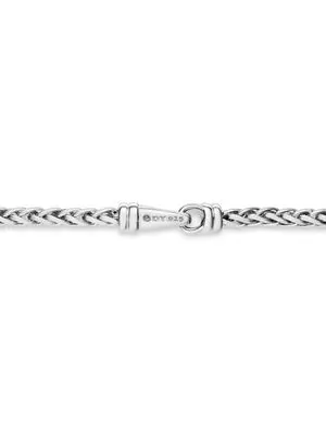 David Yurman Sterling Wheat Chain Necklace - Silver
