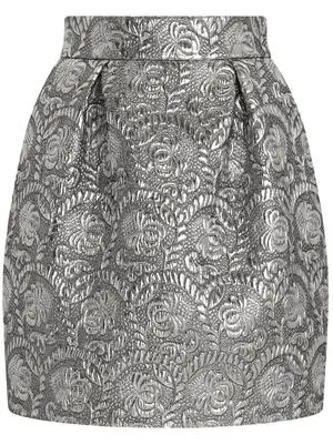 Dolce & Gabbana Brocade-effect Midi Skirt