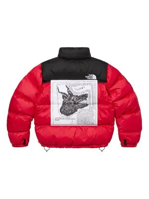 Supreme The North Face Nuptse jacket Mサイ FW15 Supreme The North Face By Any Means Nuptse Jacket (Supreme