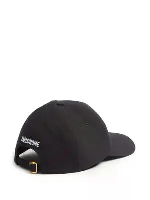 Valentino Garavani Logo-embroidered Baseball Cap - Black