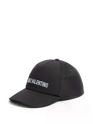 Valentino Garavani Logo-embroidered Baseball Cap - Black
