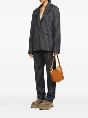 JW Anderson Open-back Striped Blazer