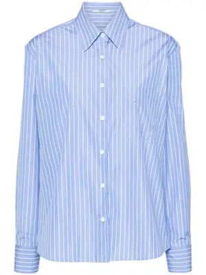 Prada Striped Poplin Shirt