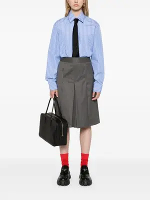 Prada Striped Poplin Shirt