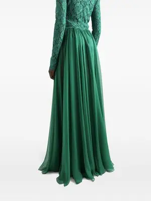 Dolce & Gabbana Lace-panel Gown
