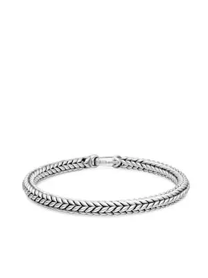 David Yurman Sterling Chevron Bracelet - Silver