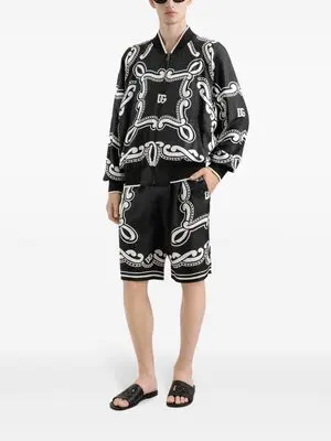 Dolce & Gabbana Bandana-print Shorts
