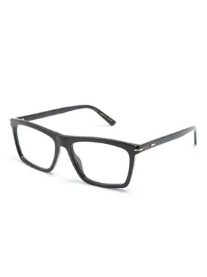 Gucci Logo Rectangle Eyeglasses - Black