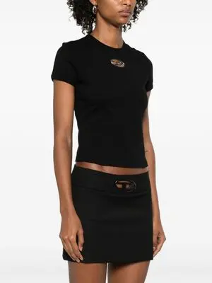 DIESEL® T-uncutie-long-od T-shirt - Black