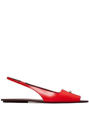 Tory Burch Pierced Slingback Sandals