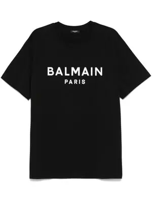 Balmain Logo-print T-shirt - Black