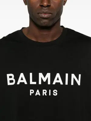 Balmain Logo-print T-shirt - Black