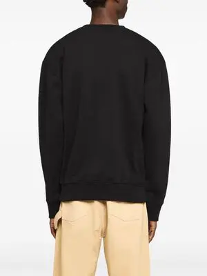 JW Anderson Logo-embroidered Sweatshirt - Black