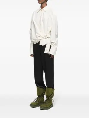 JW Anderson Draped Twisted Shirt - White