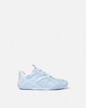 Versace Versace Galaxia Leather Sneakers Light Blue