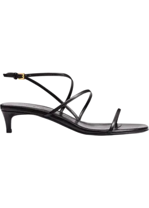 KHAITE Loop Kitten Heel Sandals